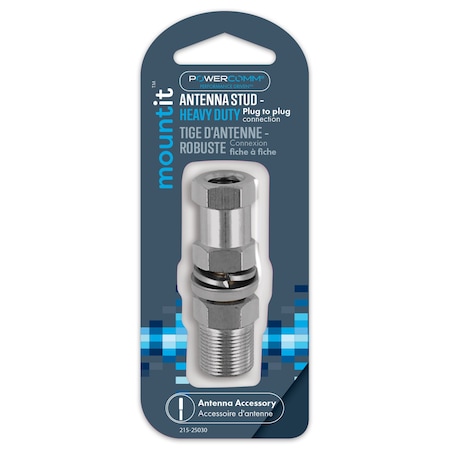 Powercomm Antenna Stud w HD SO239 Connect 215-25030 | Zoro